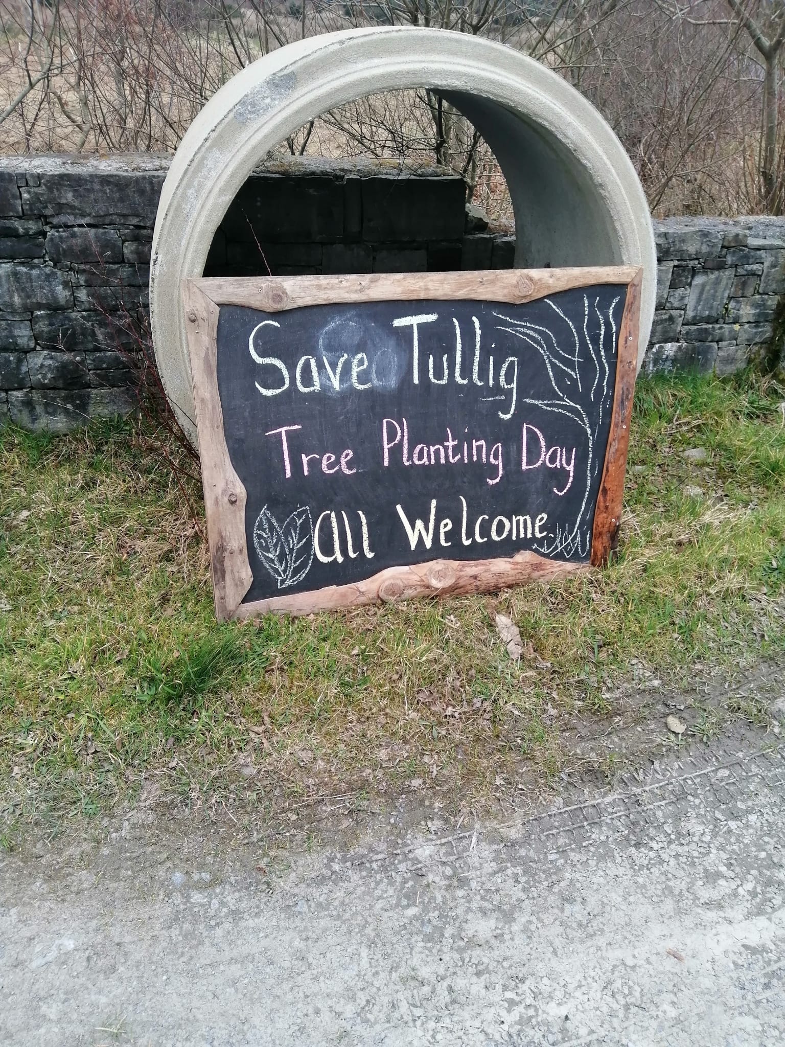Planting trees, not warehouses, in Tullig - Save Tullig
